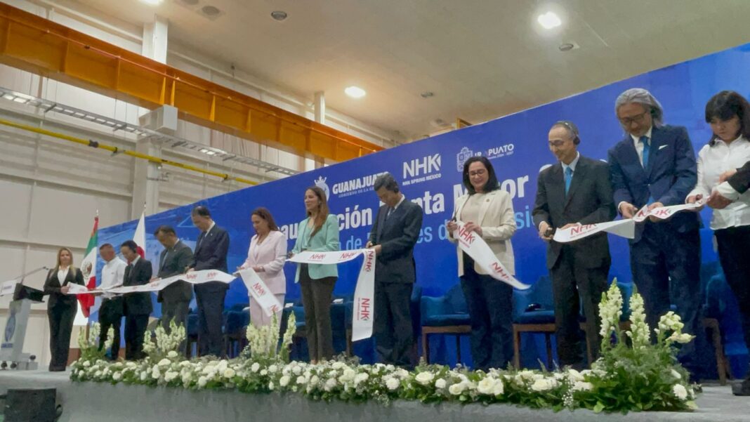 NHK Spring inaugura planta Motorcore en Irapuato: inversión japonesa ...