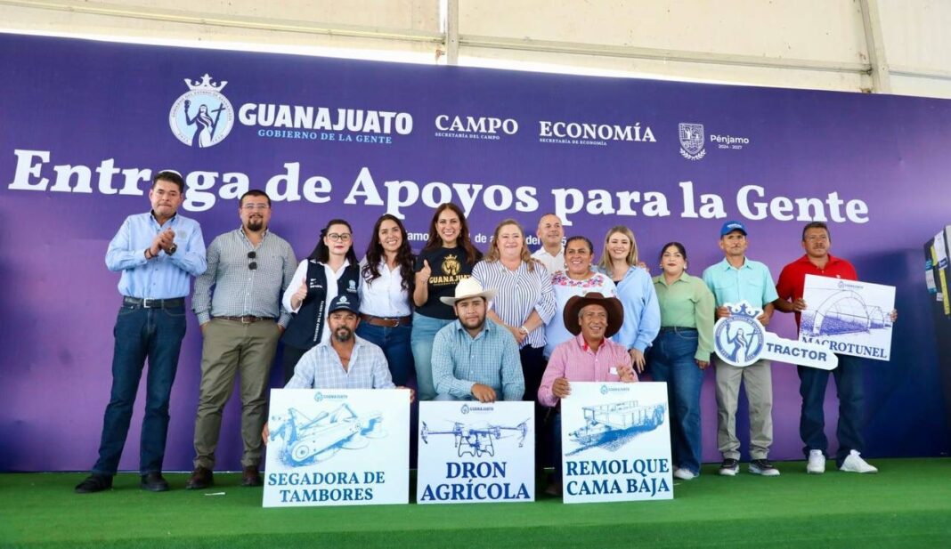 Impulsa Libia Dennise el comercio y el campo en Pénjamo con inversión ...